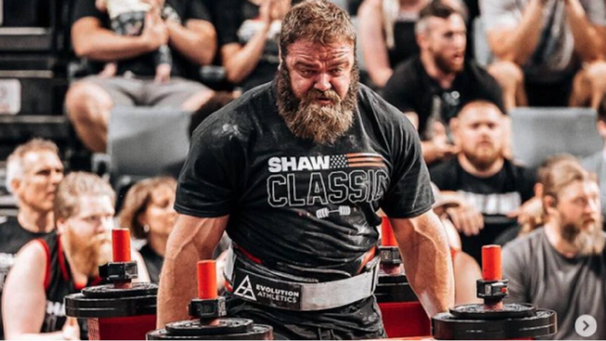 Maxime Boudreault salterà l'Arnold Strongman Classic 2023
