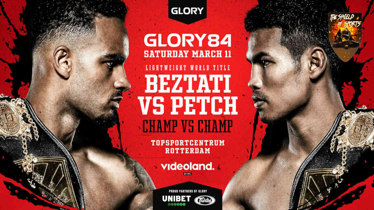 GLORY 84 Beztati vs Petch card, streaming e dove vederlo